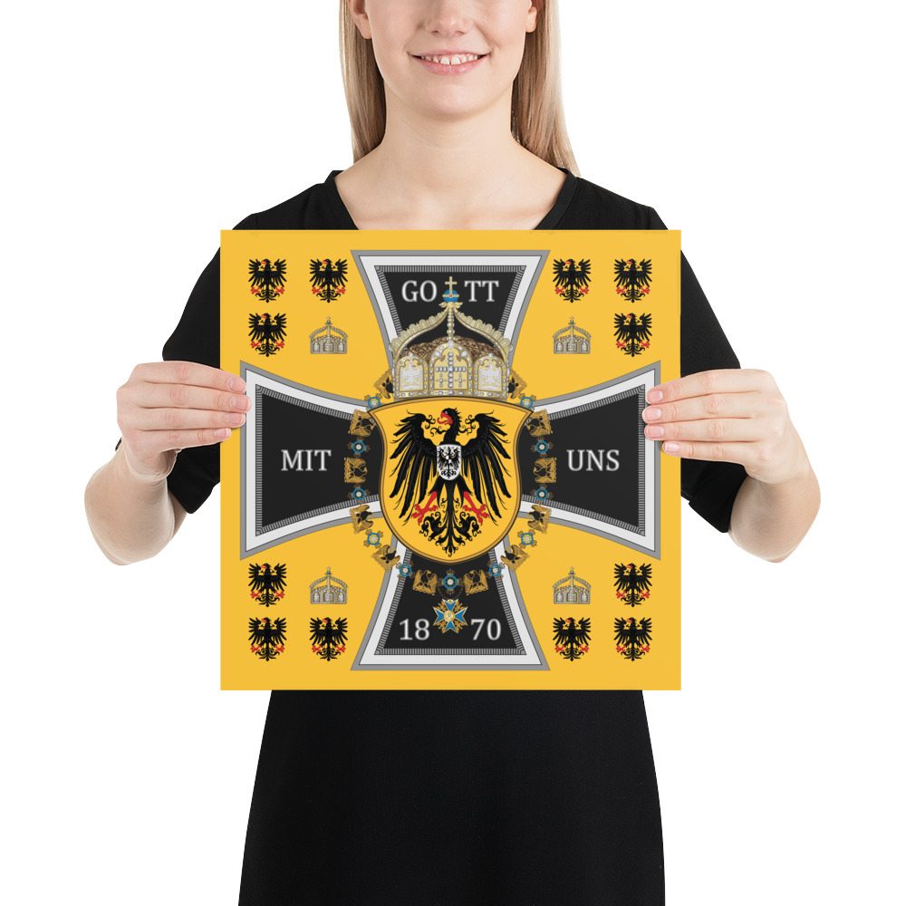 Coat of Arms of the German Kaiser – Poster – Western Aesthetics