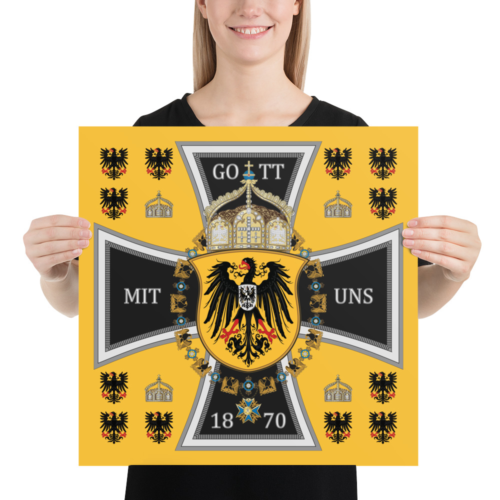 Coat of Arms of the German Kaiser – Poster – Western Aesthetics