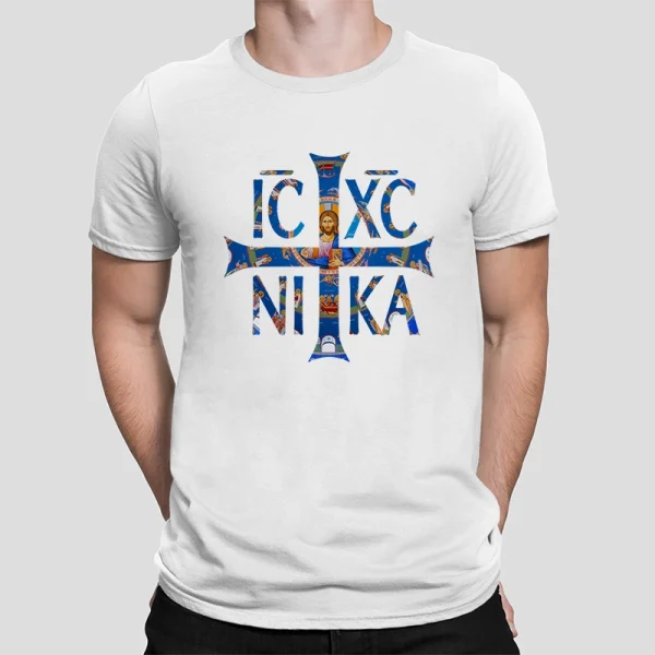 IC XC NI KA -T-Shirt – Western Aesthetics